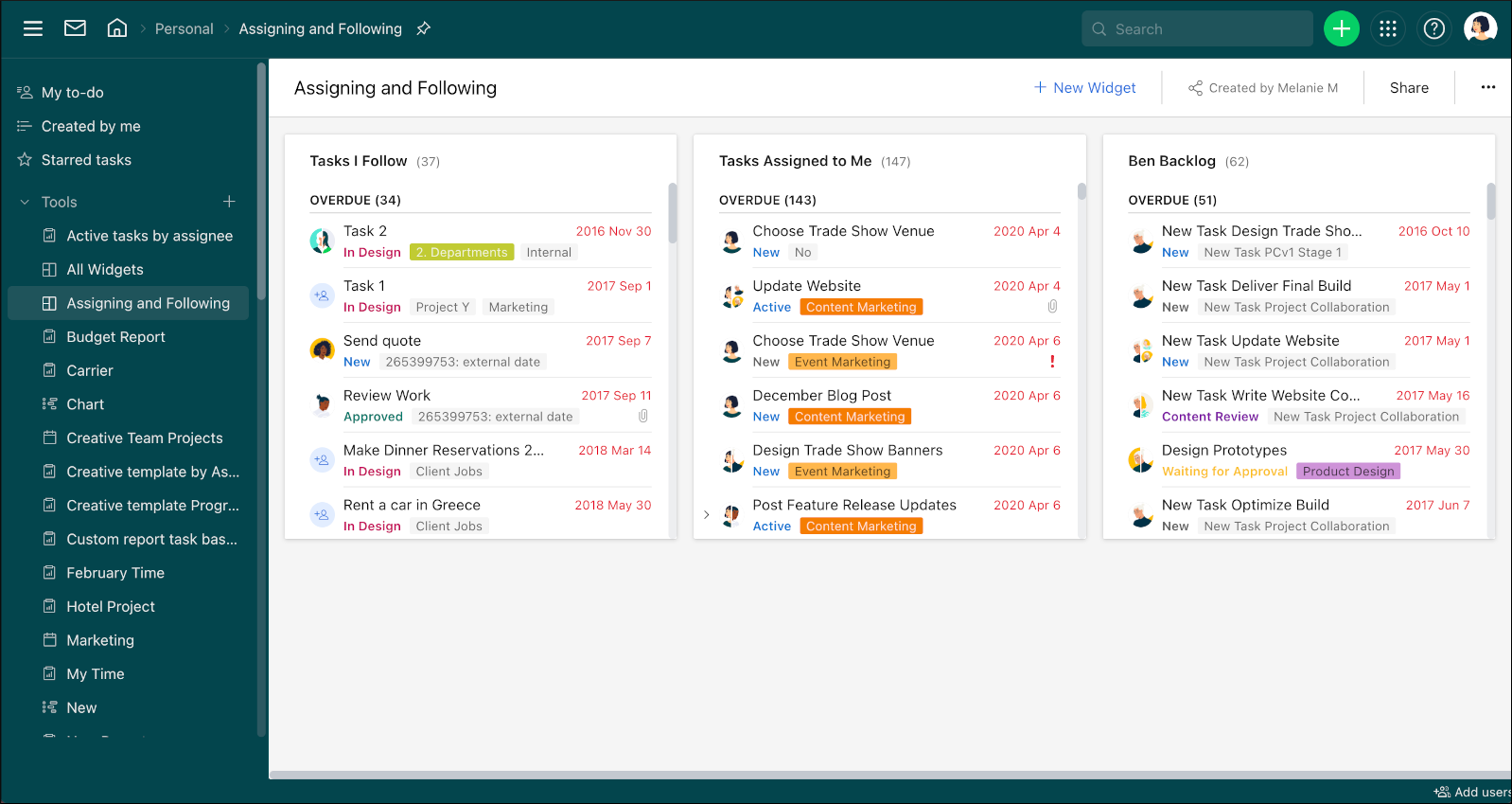 Assigning, Following, and Approving Tasks – Wrike Help Center