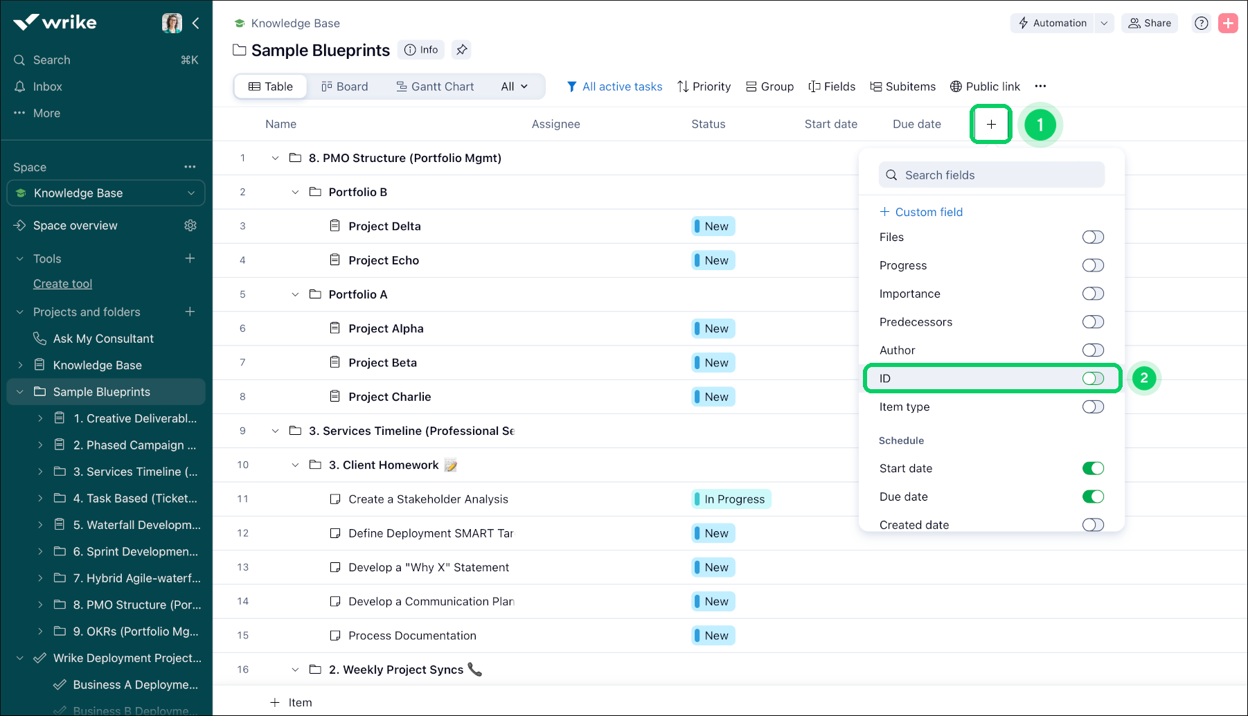 Task ID – Wrike Help Center