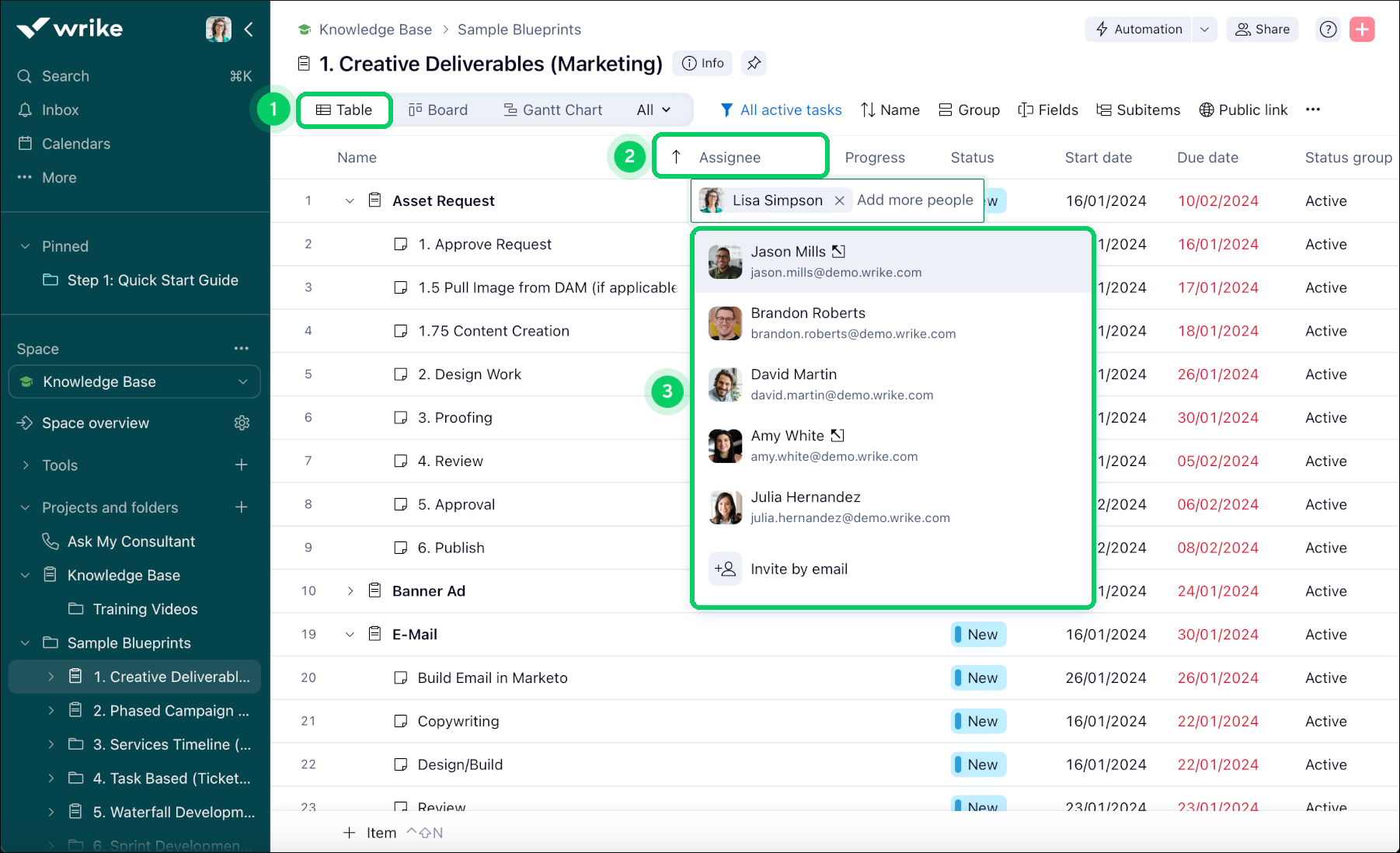 Project Owners – Wrike Help Center