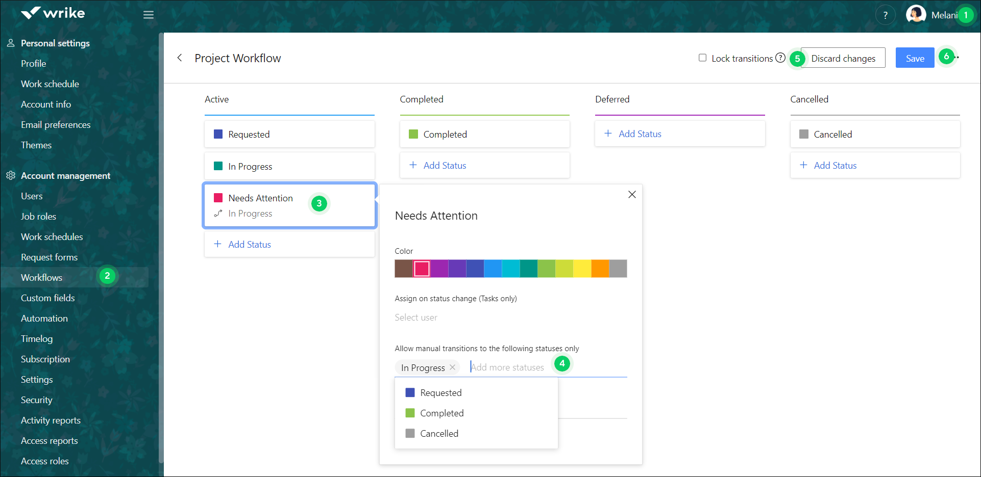 Fixed vs. Flexible Workflows – Wrike Help Center