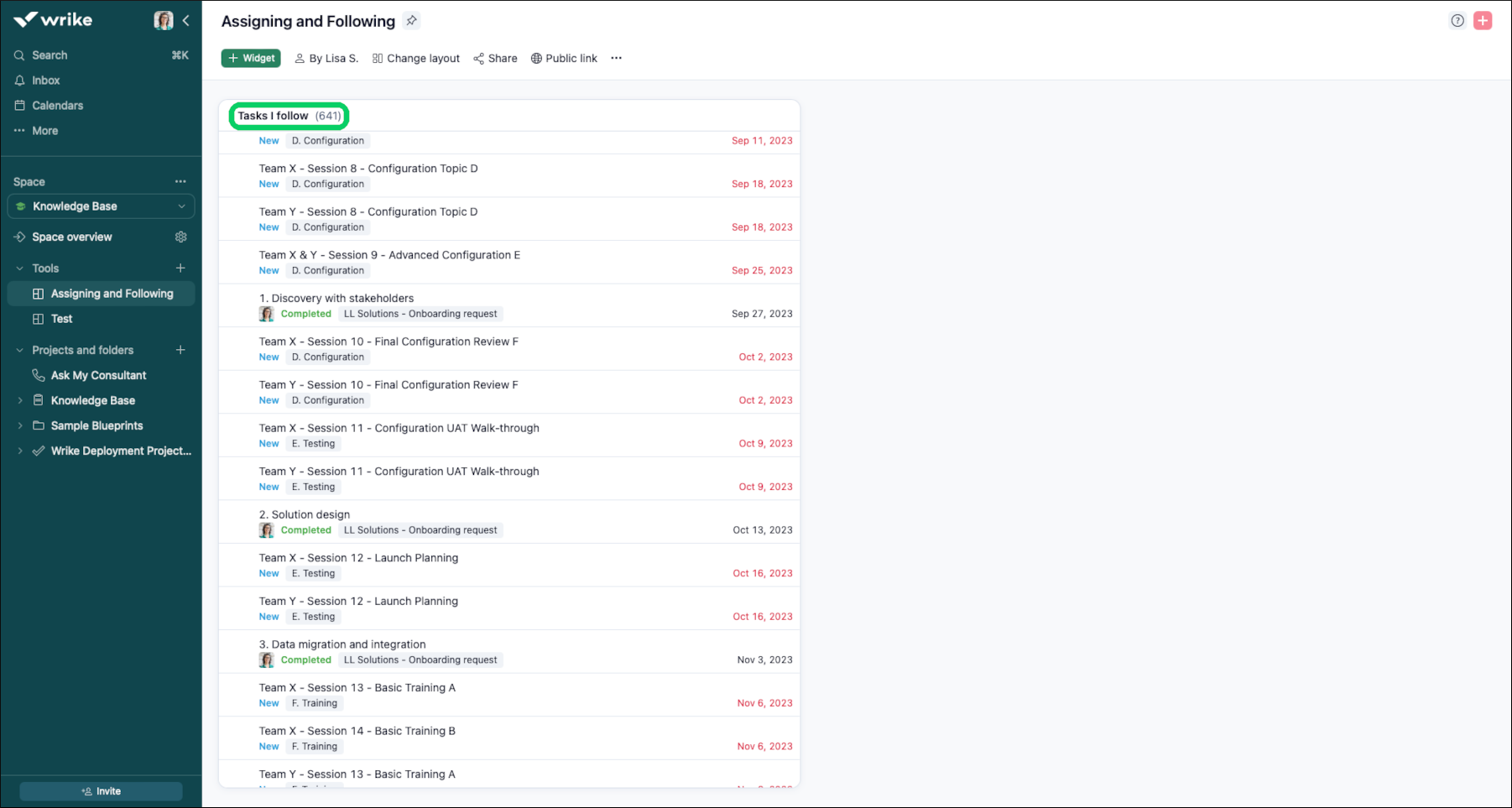 Assigning, Following, and Approving Tasks – Wrike Help Center