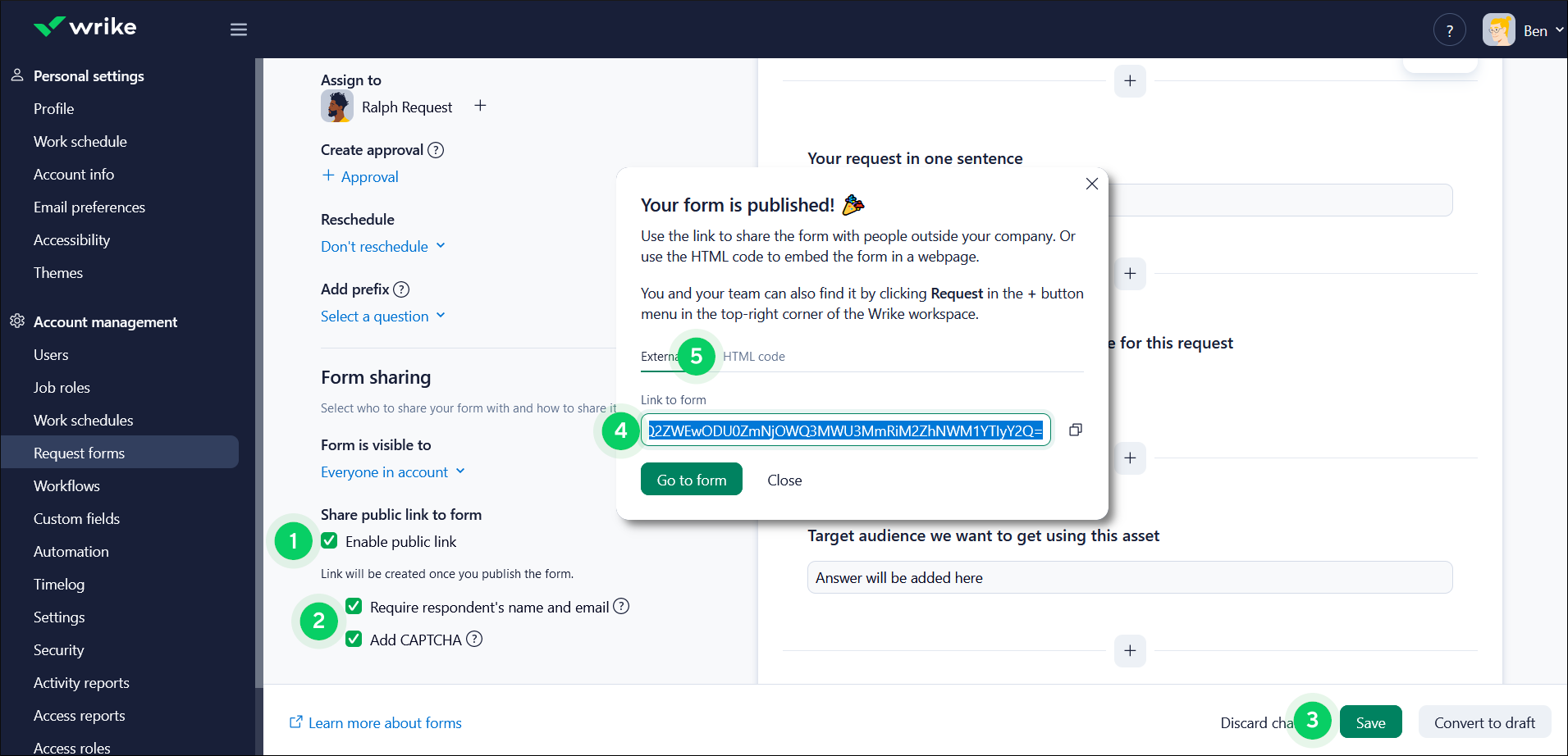 External Request Forms – Wrike Help Center