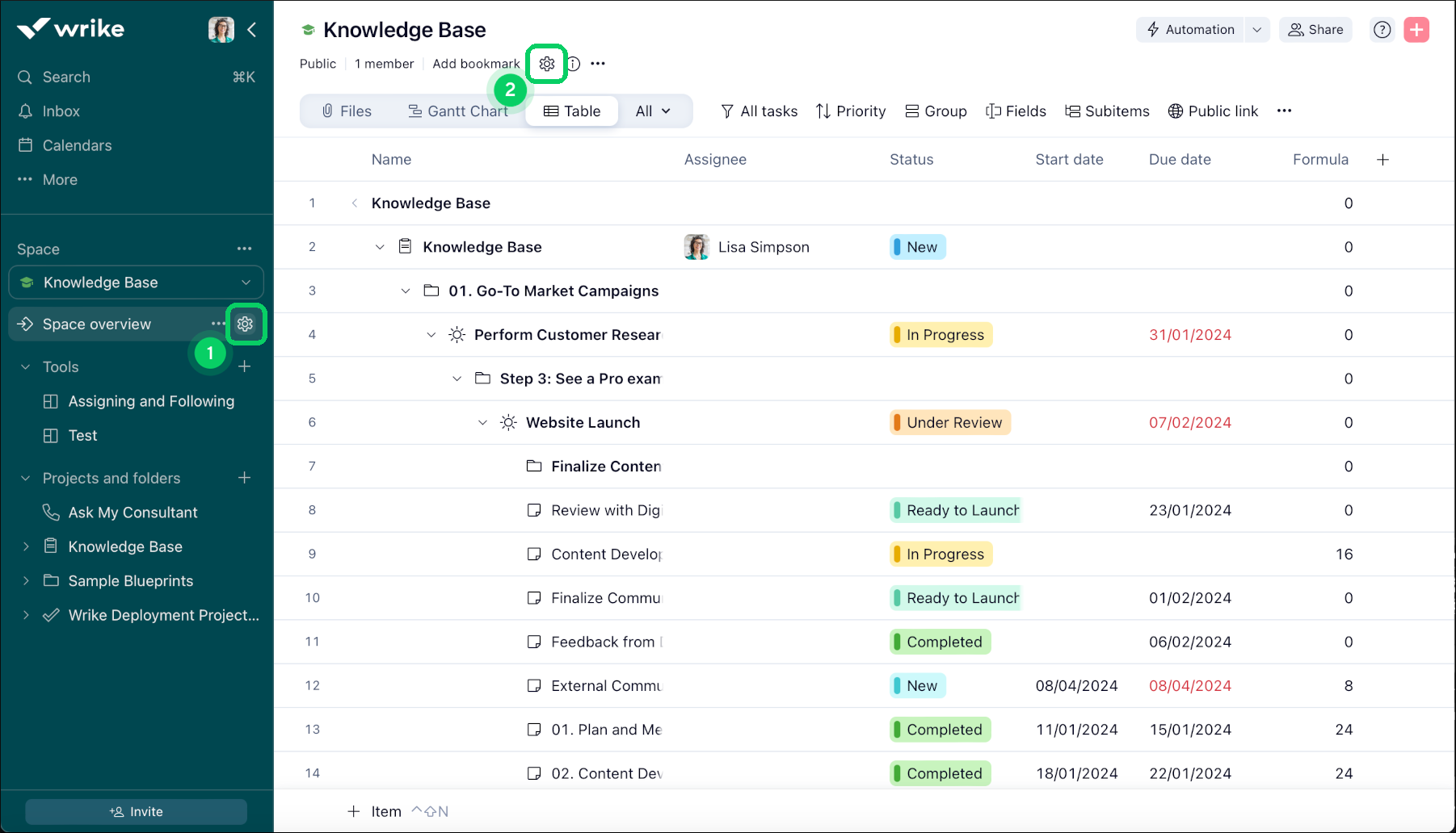 Changing Space Default Workflow – Wrike Help Center Changing Space Default Workflow – Wrike Help Center