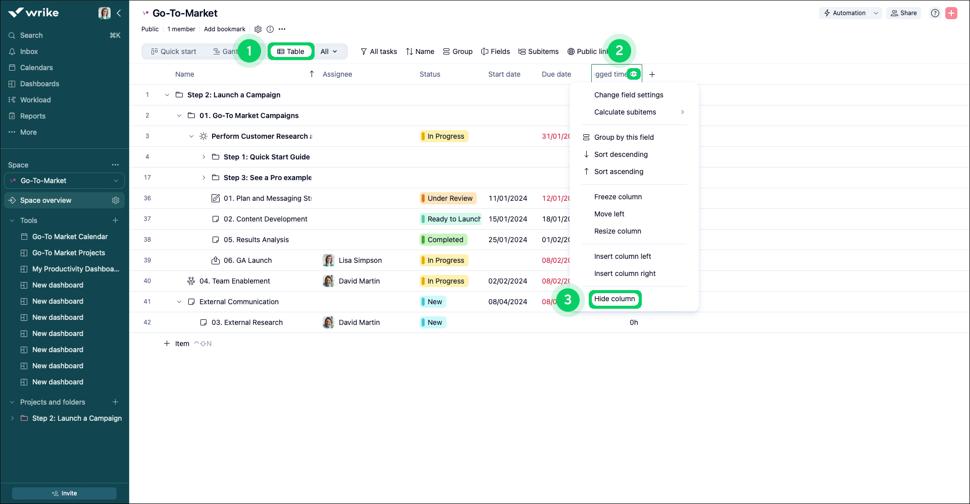 Removing and Hiding Custom Fields – Wrike Help Center