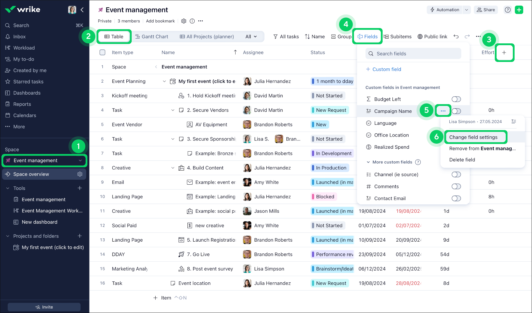 Editing Custom Field Settings – Wrike Help Center Editing Custom Field Settings – Wrike Help Center