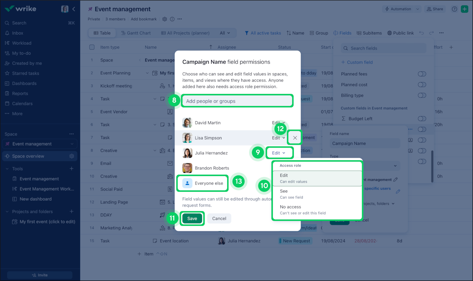 Editing Custom Field Settings – Wrike Help Center Editing Custom Field Settings – Wrike Help Center