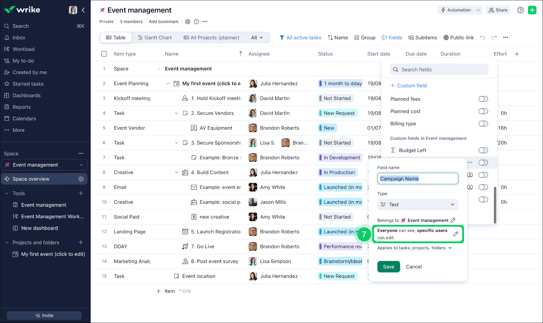 Editing Custom Field Settings – Wrike Help Center Editing Custom Field Settings – Wrike Help Center