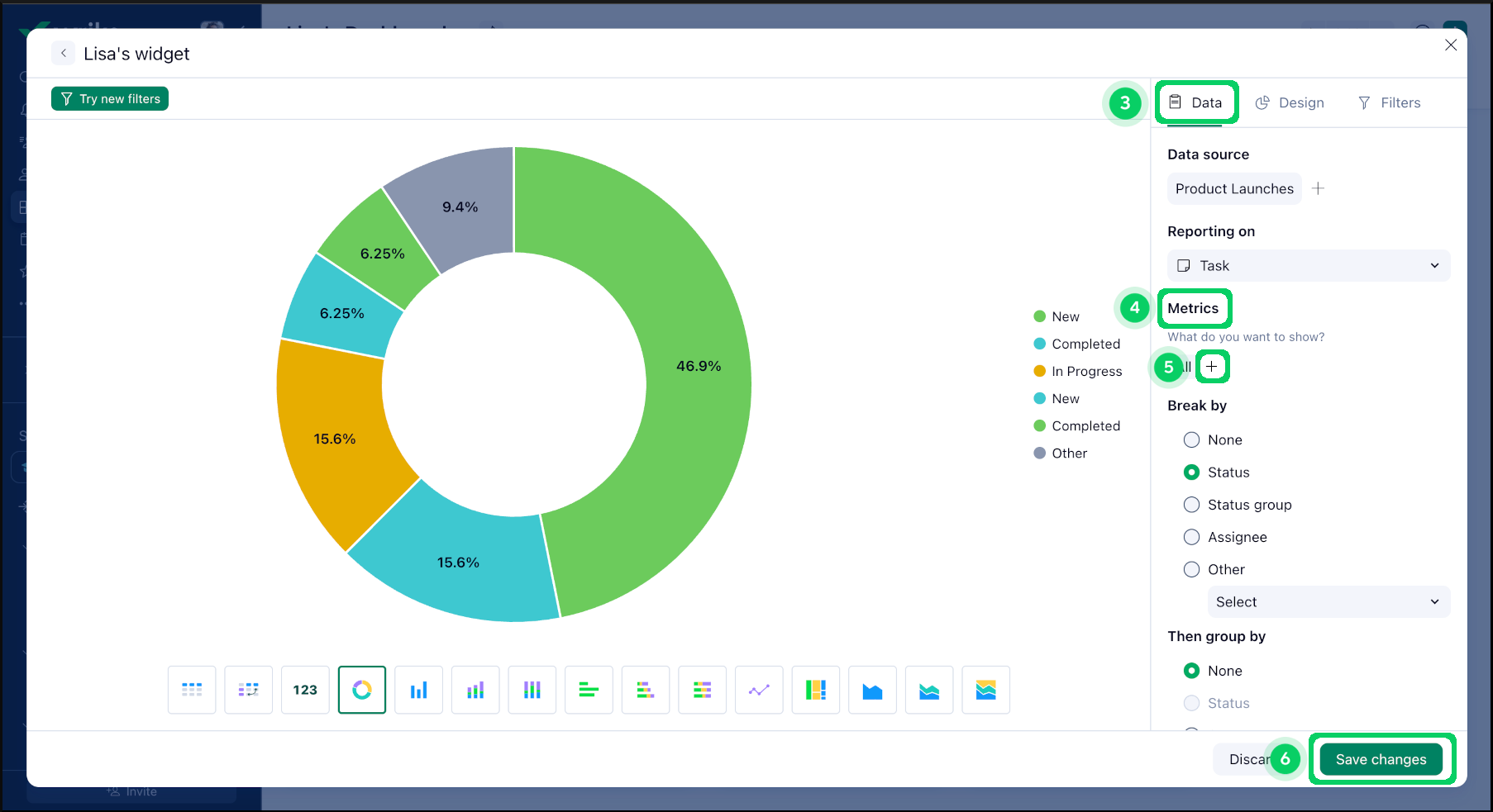 Widget Editor – Wrike Help Center