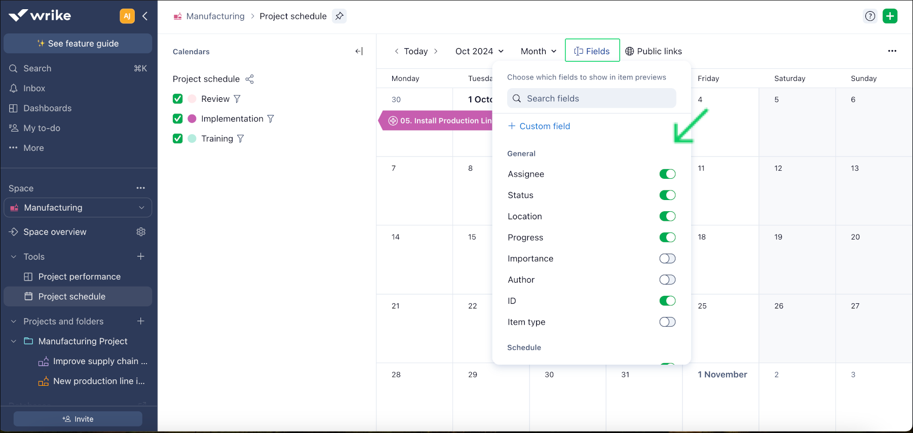 Calendar View in Wrike – Wrike Help Center