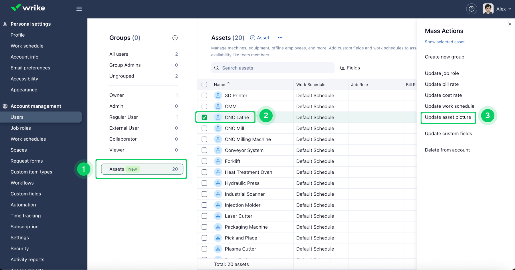 Creating and Managing Assets – Wrike Help Center