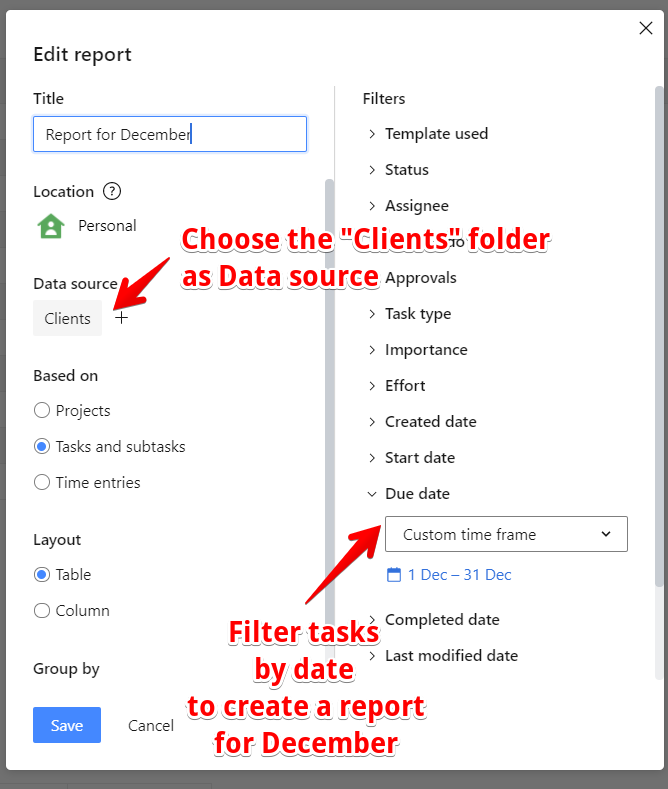 Billing reports – Wrike Help Center