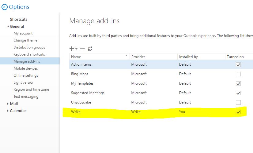 Uninstall Wrike Outlook Add-In – Wrike Help Center