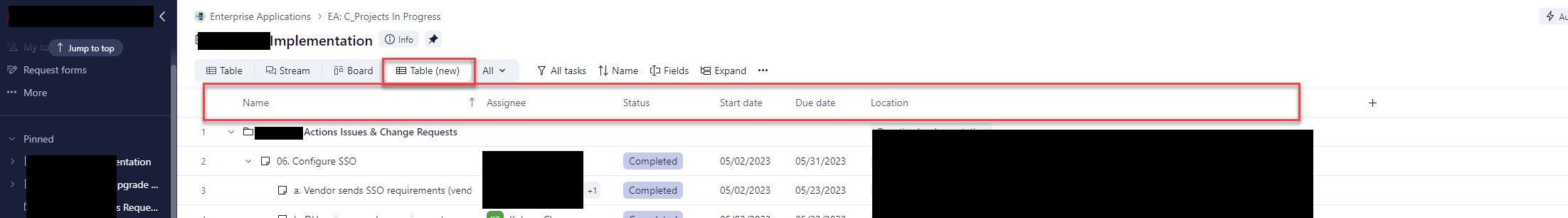 Display Density Full Option in New Table View – Wrike Help Center